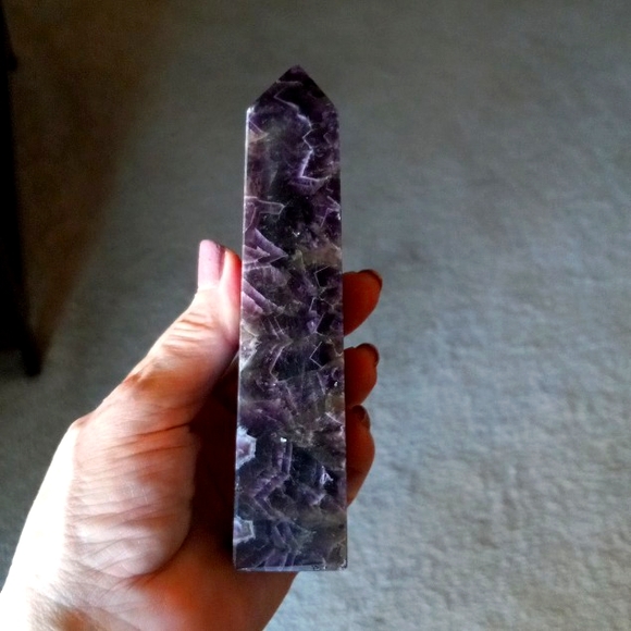 Accents | Amethyst Crystal Tower 57 Tall | Poshmark